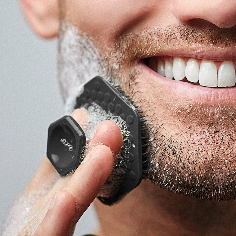 Silicone Grooming tools and personal care products for men.